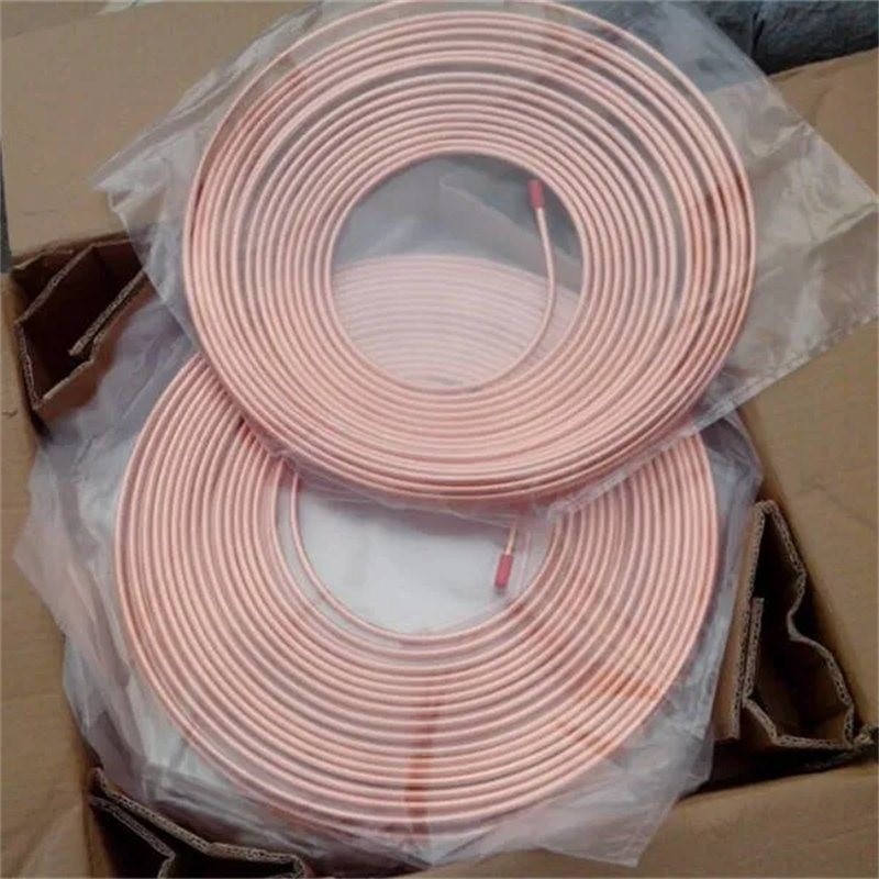 ASTM B306 Standard TP2 Grade Straight Copper Tube Type K/Pancake Coil Refrigeration Copper Pipe ...
